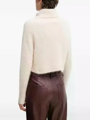 SANDRO FERRONE Roll-neck Sweater - Neutrals
