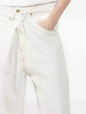 DARKPARK Button-fastening Wide-leg Jeans - Neutrals