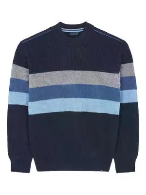 Paul & Shark Striped Crew-neck Sweater