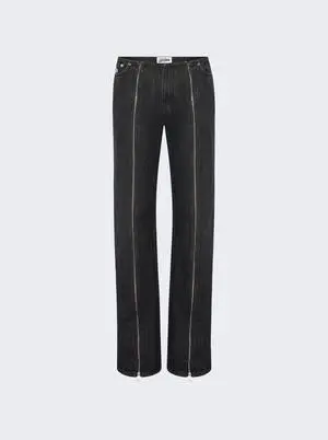 Jean Paul Gaultier Zip Up Jeans For Women