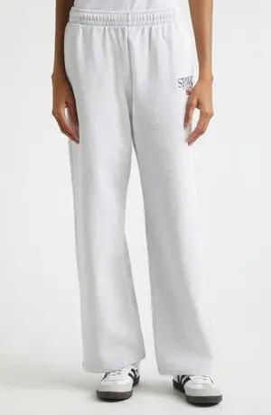 Sporty & Rich Wide Leg Sweatpants For Women