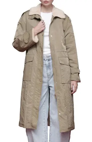 Avec Les Filles Hooded Coats For Women
