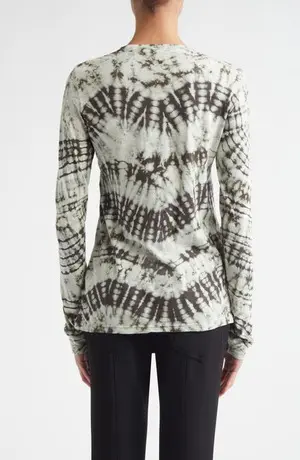Proenza Schouler Mia Tie Dye T-shirt - Caper Multi