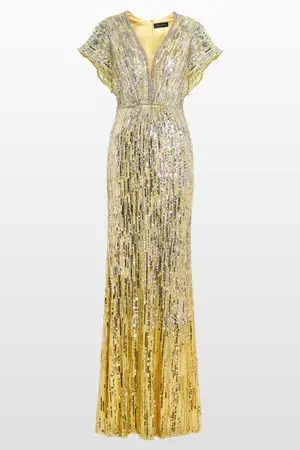 Jenny Packham Sequined Evening Dresses