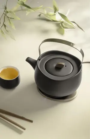OHOM INC Leiph Self-heating Teapot Set