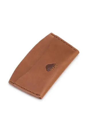 EZRA ARTHUR Classic Card Holder Wallet - Whiskey