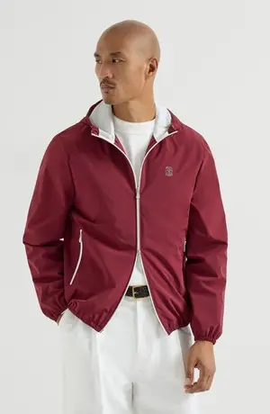 Brunello Cucinelli Nylon Jacket - Cherry
