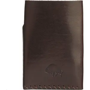 EZRA ARTHUR No. 2 Card Holder Wallet - Malbec