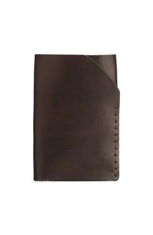 EZRA ARTHUR No. 2 Card Holder Wallet - Malbec