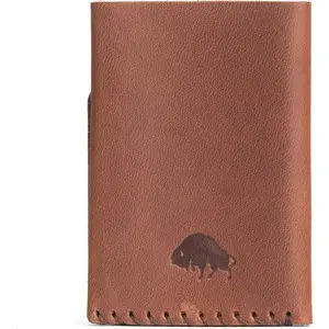 EZRA ARTHUR No. 2 Card Holder Wallet - Whiskey