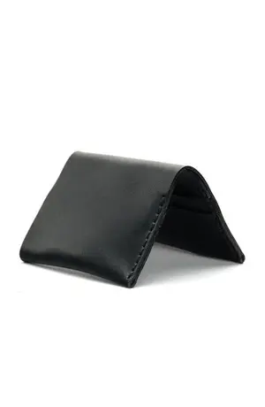 EZRA ARTHUR Slim Bifold Wallet - Black
