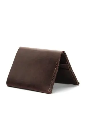 EZRA ARTHUR Slim Bifold Wallet - Malbec