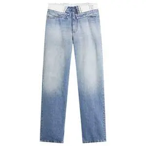 MAISON MARGIELA Deconstructed Straight-leg Jeans