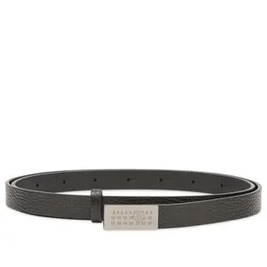 MAISON MARGIELA Leather Belt - Black
