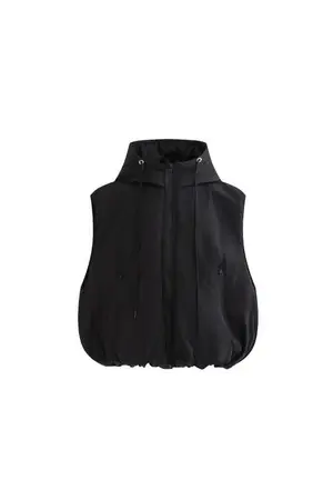 MOUSTACHE Hooded Puffer Vest