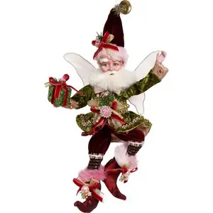 MARK ROBERTS Magic Of Christmas Fairy - Burgundy