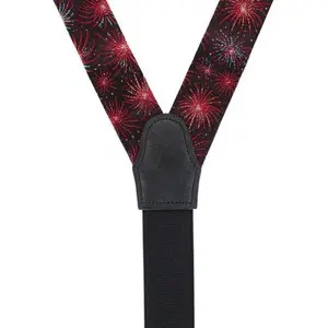 Trafalgar Illumination Explosion Silk Button End Suspenders
