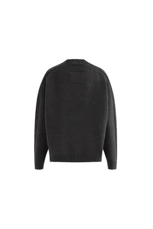 MOUSTACHE Ribbed Crewneck Sweater