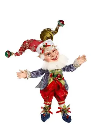 MARK ROBERTS Ornament Elf - Bright Red
