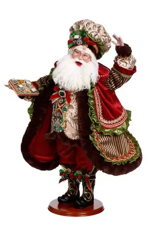 MARK ROBERTS Chocolatier Santa - Red