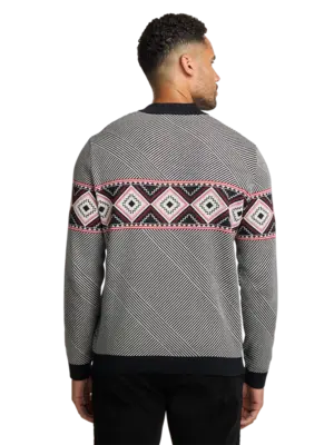 PAUL FREDRICK Cotton 4-button Mock Neck Pullover