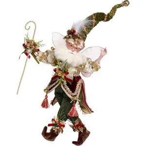 MARK ROBERTS Jingle All The Way Fairy - Forest Green