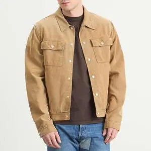 MAISON MARGIELA Cotton Coated Trucker Jacket