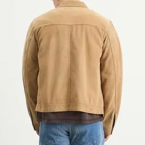 MAISON MARGIELA Cotton Coated Trucker Jacket