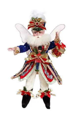 MARK ROBERTS Nutcracker Fairy - Shiny Blue