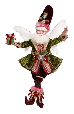 MARK ROBERTS Magic Of Christmas Fairy - Burgundy