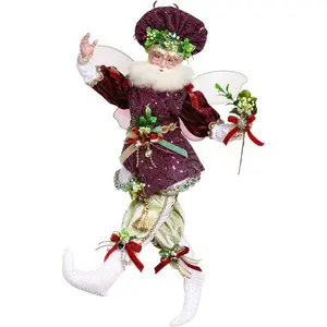 MARK ROBERTS Mistletoe Memories Fairy - Plum