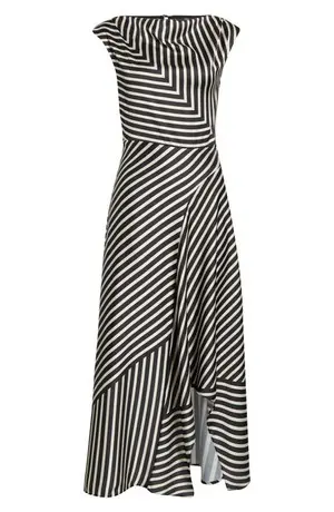 Vince Camuto Striped Maxi Dress