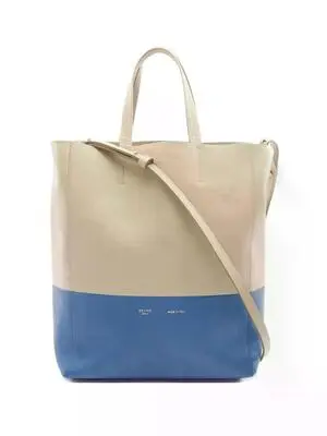 Celine 2010s Small Hippopotamus Two-tone Tote Bag - Neutrals