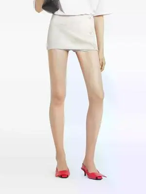 COURREGES Button Mini Skorts
