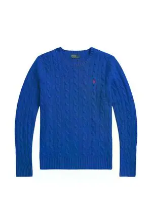 Polo Ralph Lauren Cable-Knit Sweater Blue