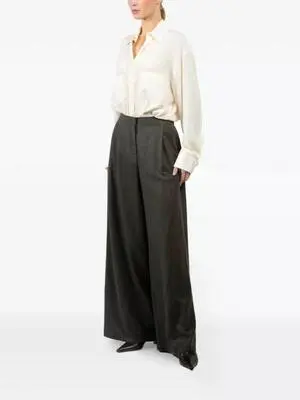 Dusan Pleated Wide Leg Pants