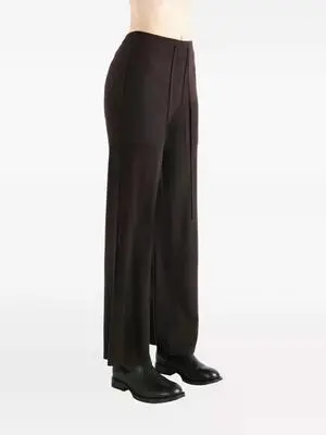 UMA WANG Drawstring Knitted Trousers