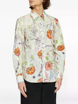 Alexander McQueen Floral-print Shirt