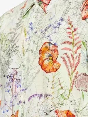 Alexander McQueen Floral-print Shirt