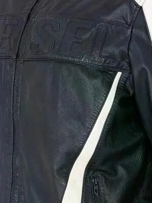DIESEL® Logo-embossed Zip-up Jacket