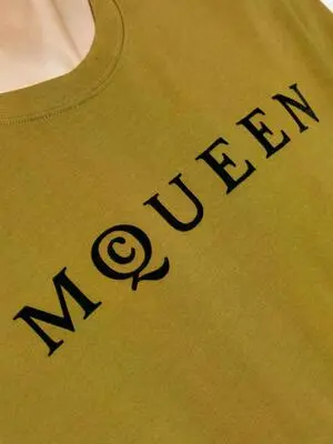 Alexander McQueen Logo-print T-shirt - Brown