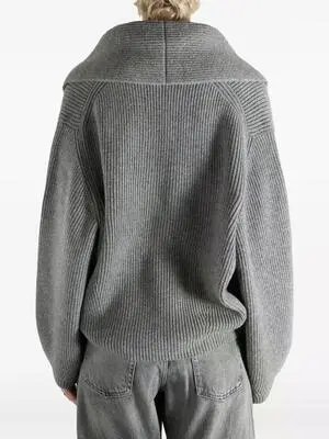 TOTEME Shawl-lapel Cardigan - Grey
