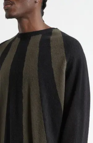 Frenckenberger Sunray Stripe Cashmere Sweater