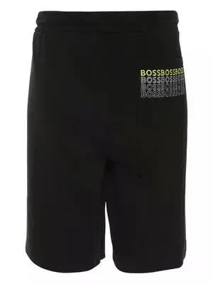 BOSS Logo-embroidered Drawstring Shorts
