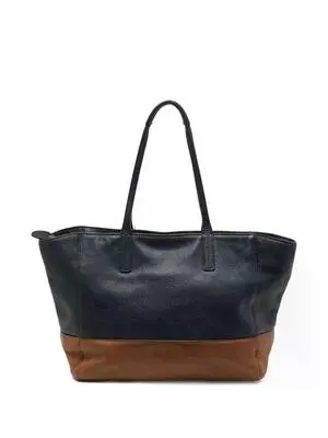 Mcm Leather Tote Bag