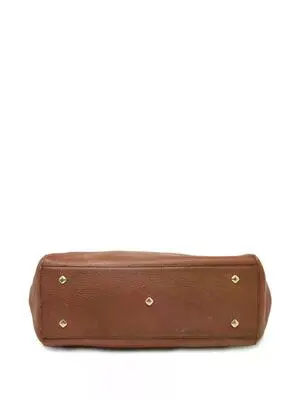 Mcm Leather Tote Bag