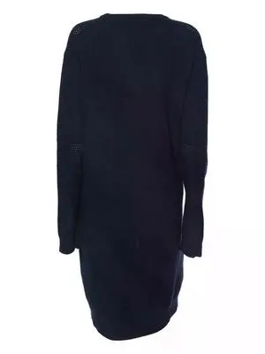 Kenzo Knit Sweater With Logo And Floral Embellishment