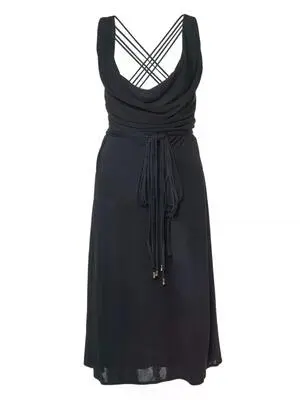 Versace Draped Dress
