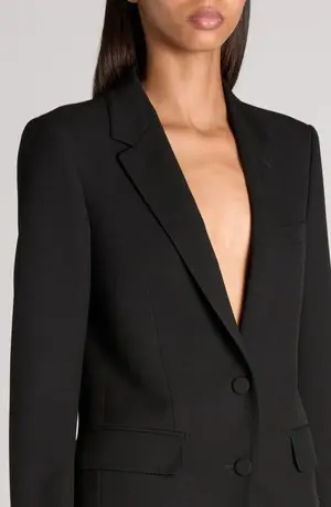 TOM FORD Wool Grain De Poudre Tailored Jacket