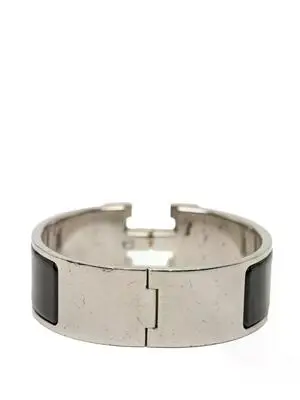 Hermès Wide Enamel Clic Clac H Bracelet Pm
